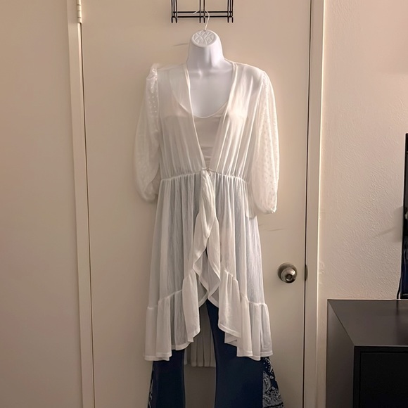 Swim | Sheer Boho Kimono Cover | Poshmark